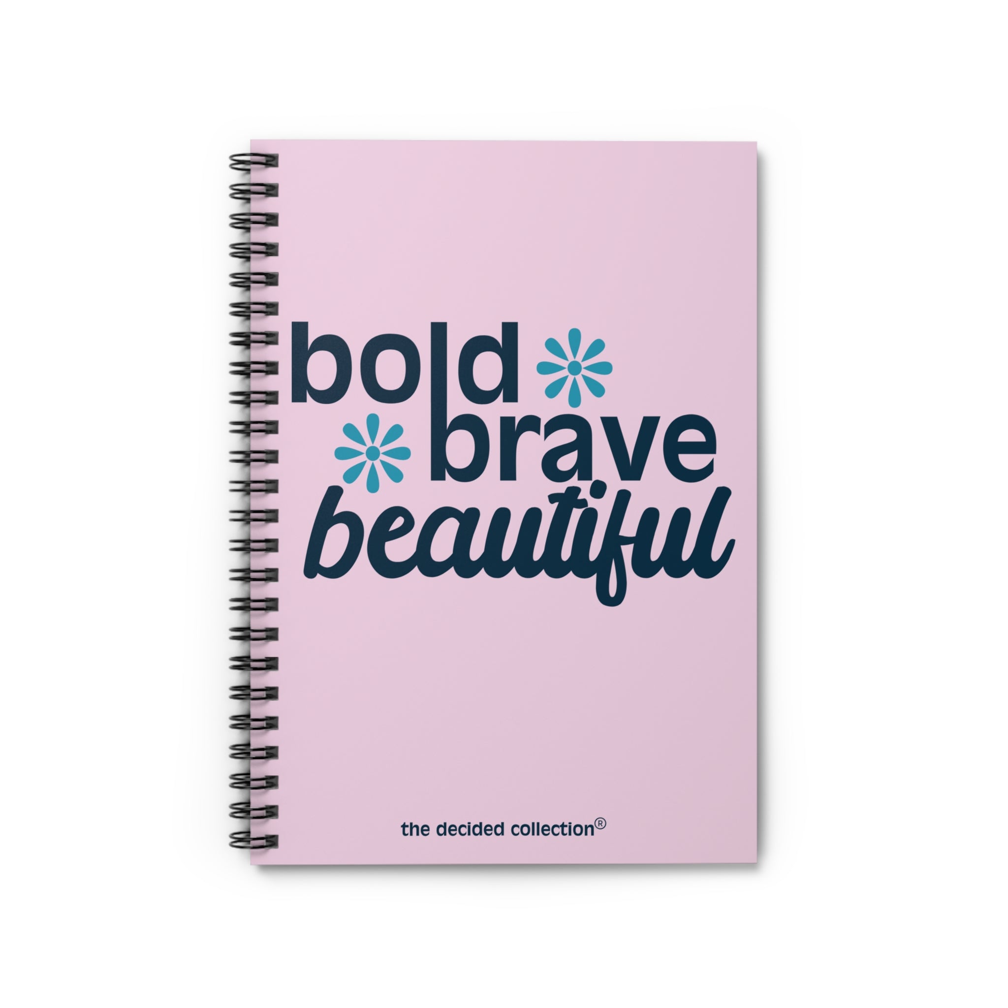 Bold Brave Beautiful Journal | Accessories | The Decided Collection
